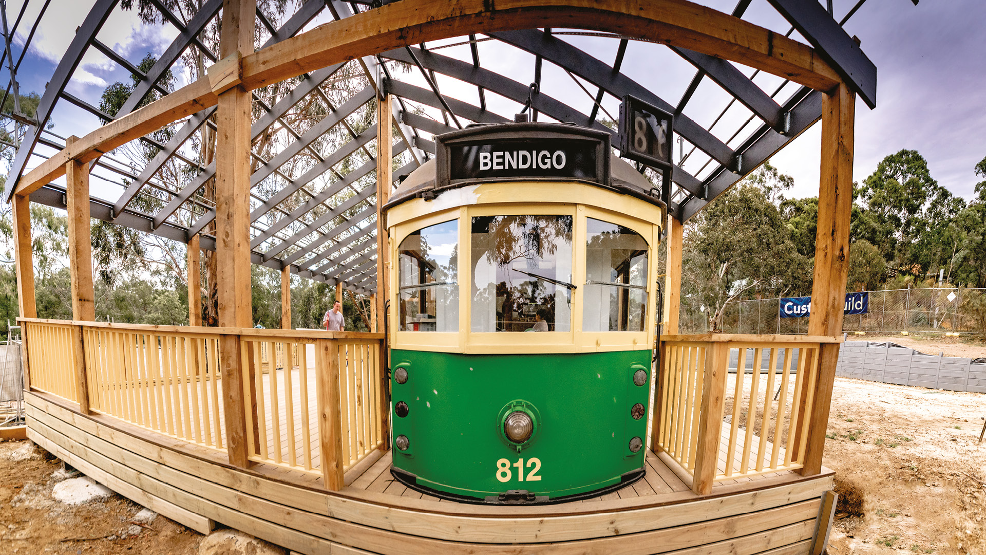 All aboard the Tram Cafe • Rotary Down Under