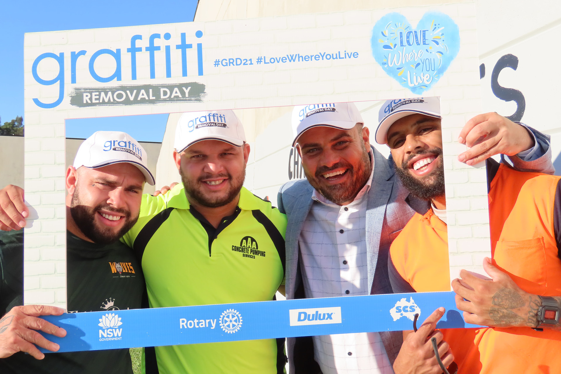 Graffiti Removal Australia calls time • Rotary Down Under