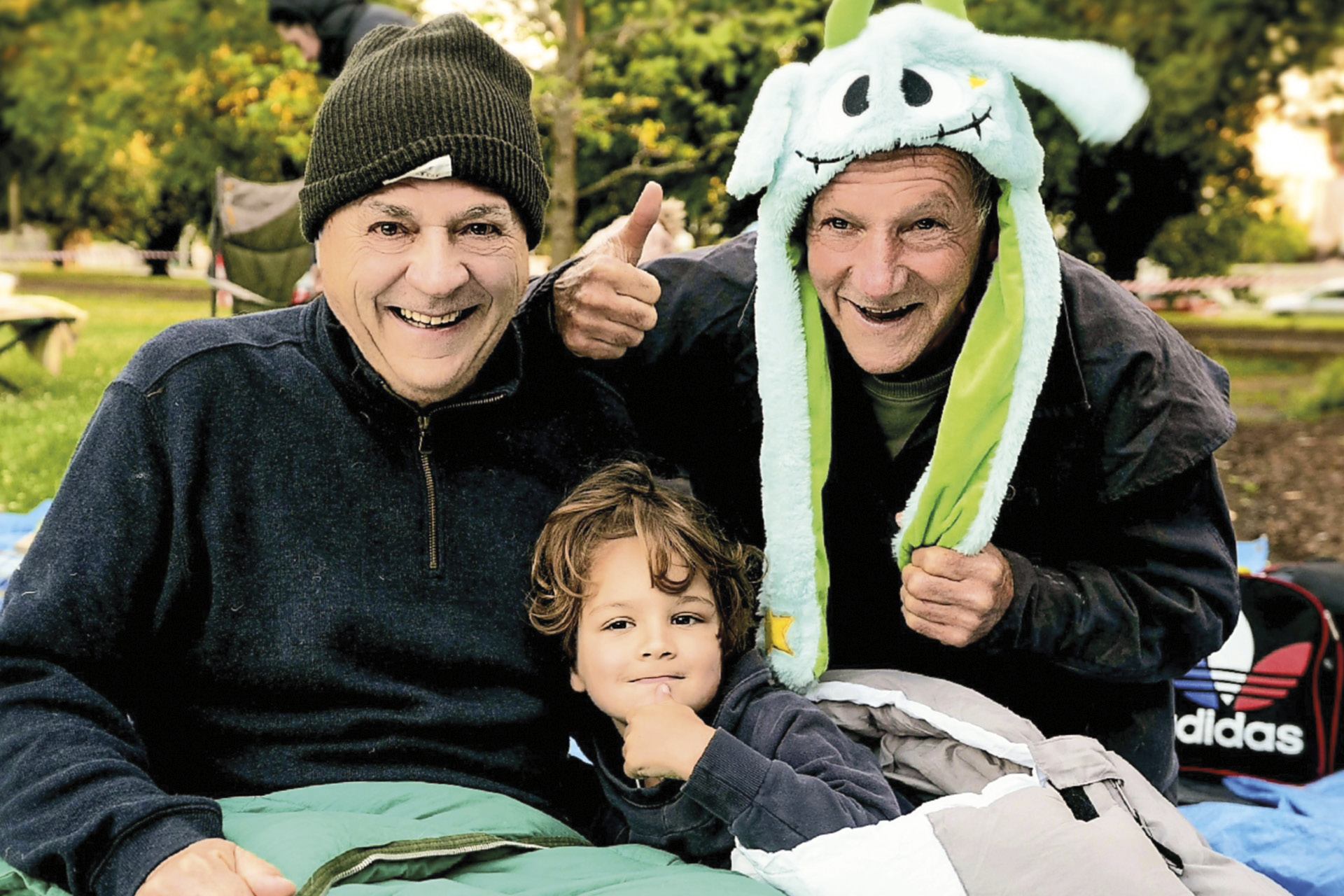 Sleeping out rough to assist the homeless • Rotary Down Under