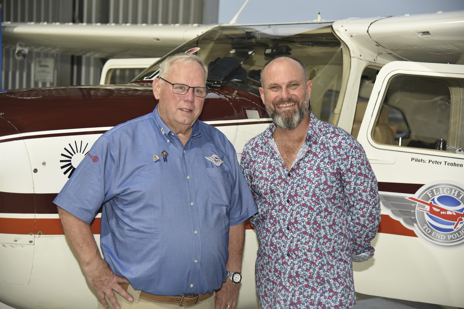 Those magnificent men in their flying machine • Rotary Down Under
