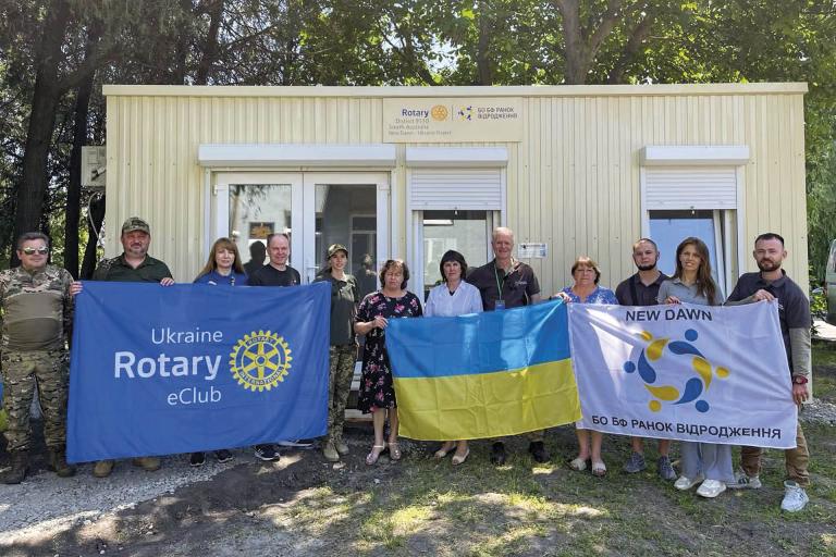 New Dawn Rotary Ukraine Crisis Project • Rotary Down Under