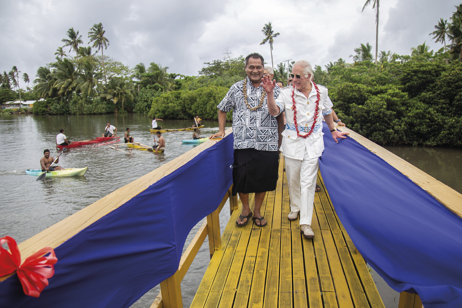Royal approval for mangroves project • Rotary Down Under