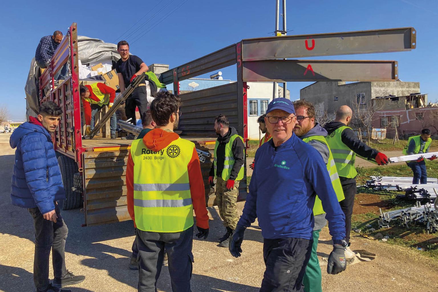ShelterBox celebrates 25 years of emergency shelter • Rotary Down Under