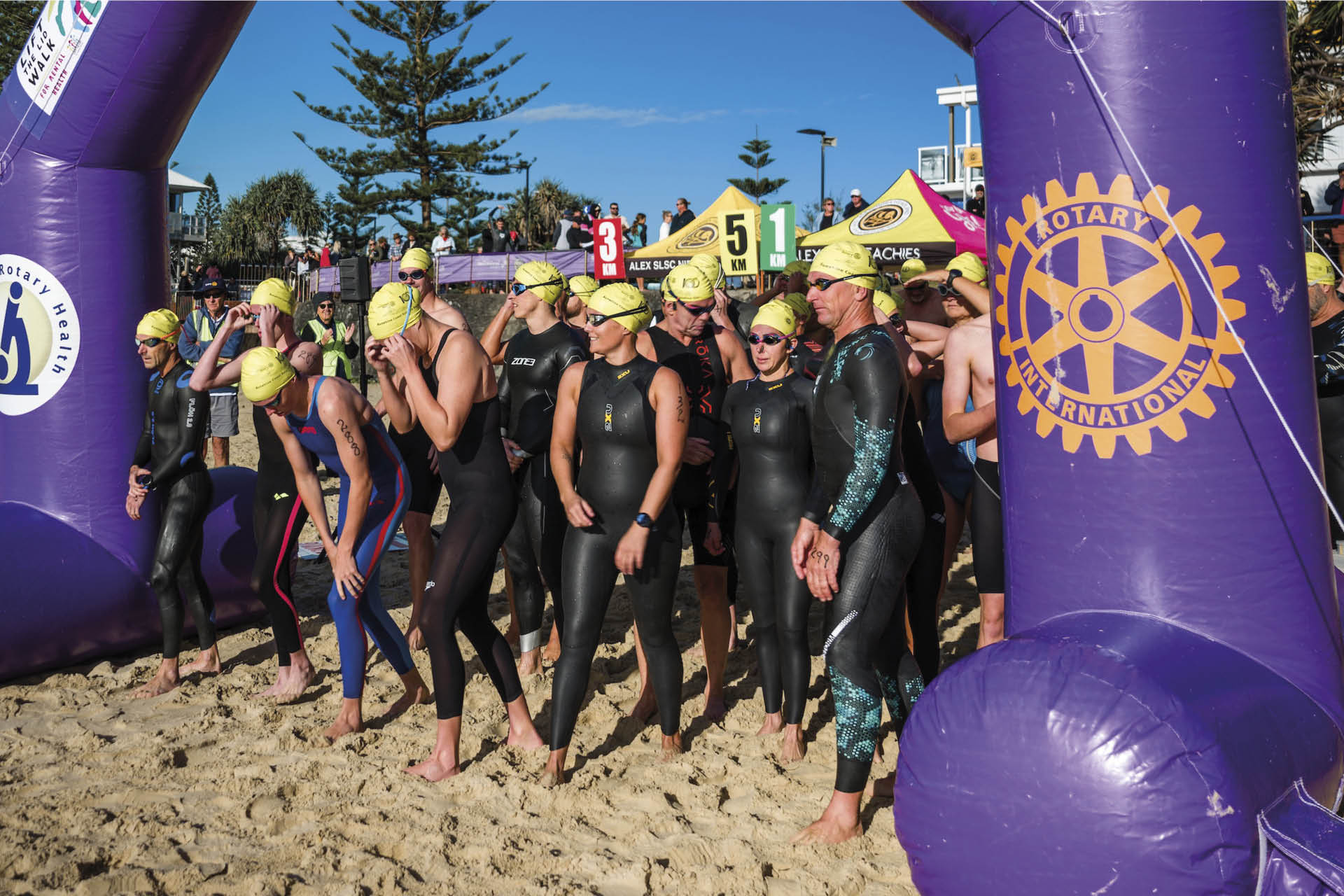 Sunshine Coast Winter Solstice Swim • Rotary Down Under