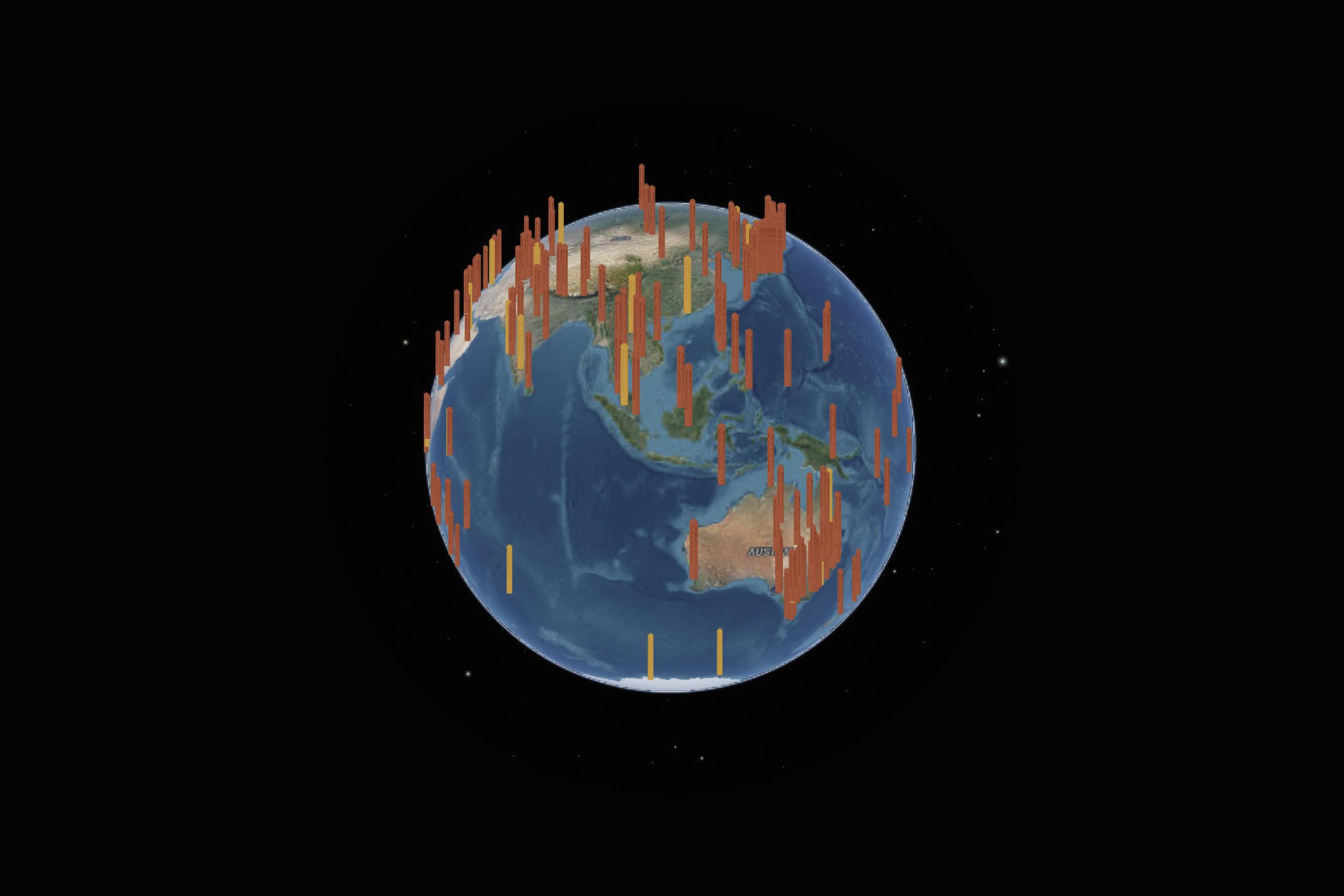 Putting Peace Poles on the virtual map • Rotary Down Under