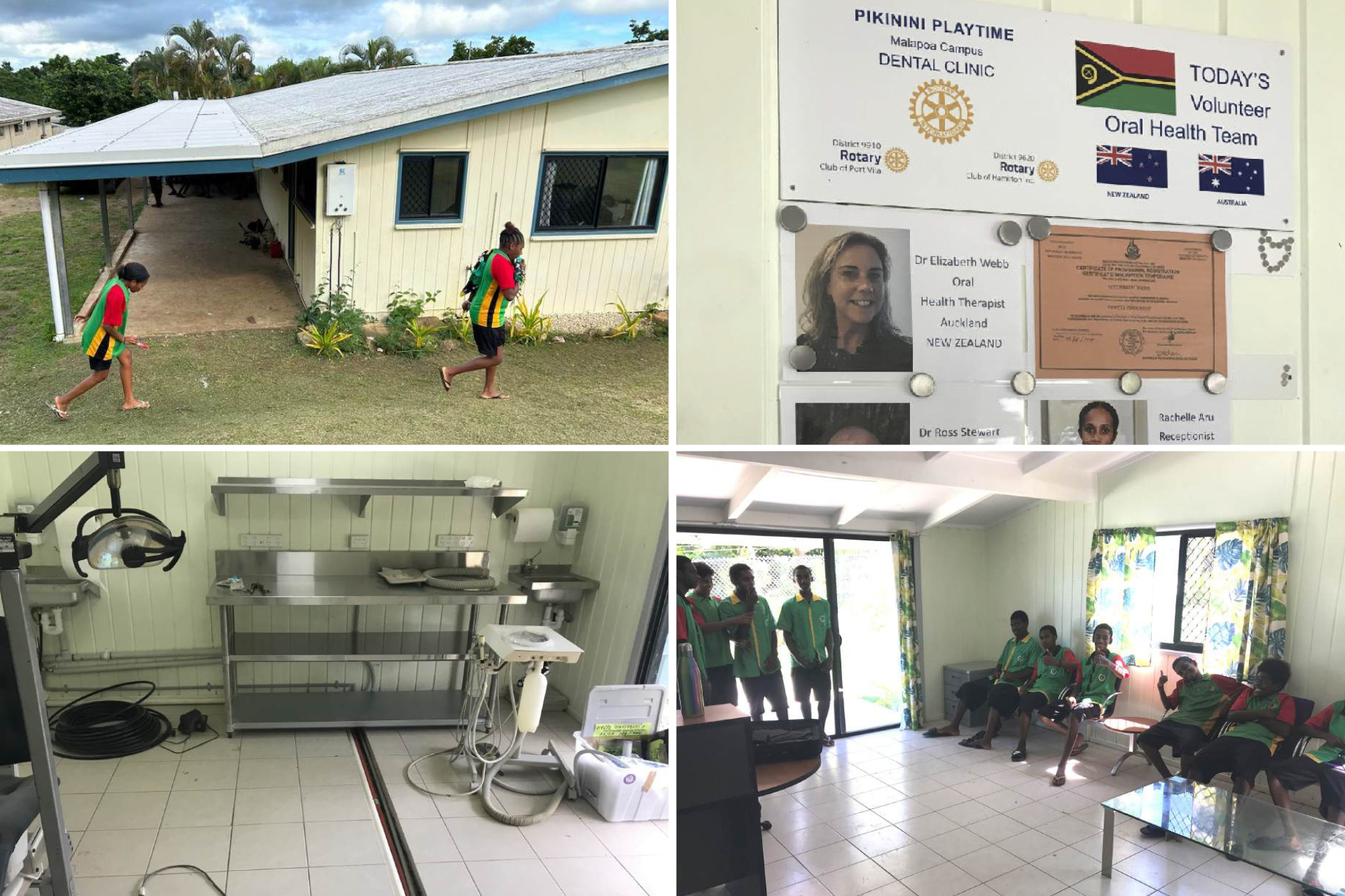 First-ever school dental clinic opens in Vanuatu • Rotary Down Under